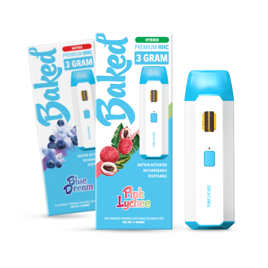 Baked HHC Vapes | The World's First HHC Vape Brand
