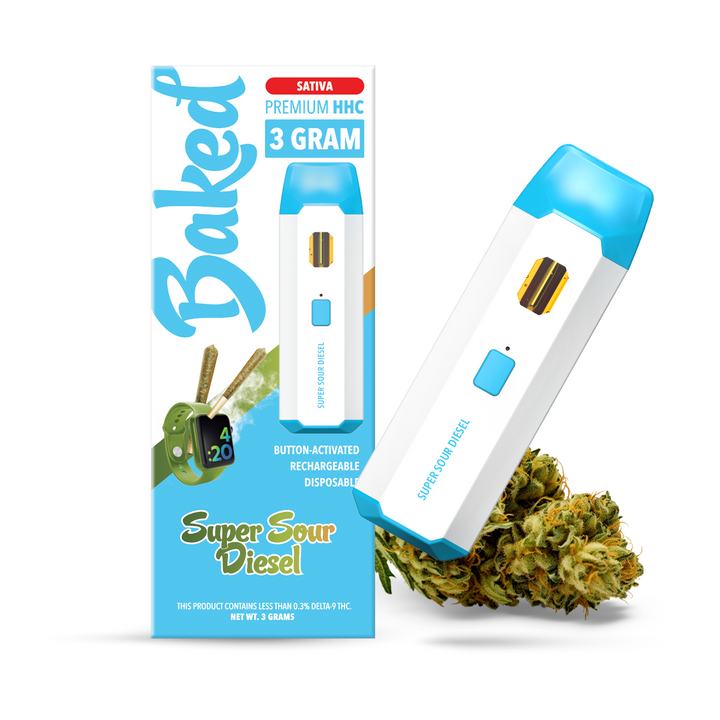 Baked HHC Vapes | The World's First HHC Vape Brand